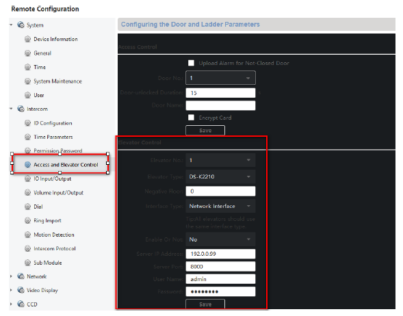 How to setup Hikvision Elevator Control to work with Hikvision Intercom ...