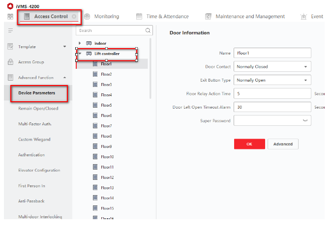 How to setup Hikvision Elevator Control to work with Hikvision Intercom ...