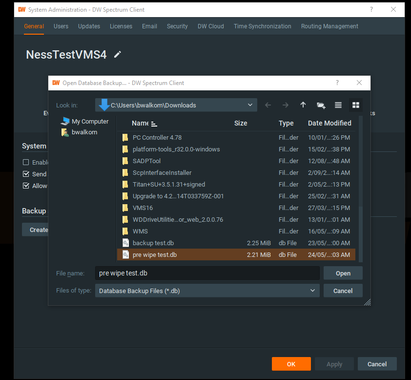 Nx Witness Config to DW Spectrum Migration Guide – NESS CORPORATION SUPPORT